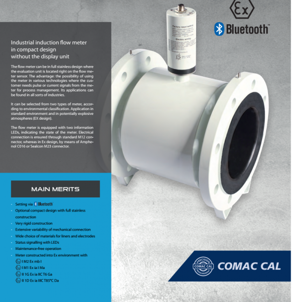 Đại diện đồng hồ đo lưu lượng Comac Cal. Đồng hồ đo lưu lượng giá rẻ